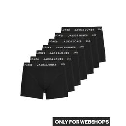 Jack & Jones PlusSize Jack & Jones Plussize Herren Jack & Jones PlusSize Trunk &raquo;JACHUEY TRUNKS 7 PACK NOOS PLS&laquo; Packung, 7 Stk. schwarz 4XL, 7 Stk.