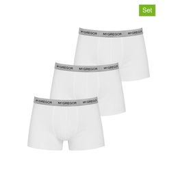 McGregor 3er-Set: Boxershorts in Wei&szlig; - 50% | Gr&ouml;&szlig;e XXL | Herren-waesche