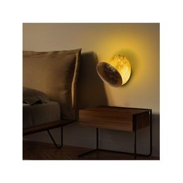 Opviq LED-Wandleuchte in Gold - &Oslash; 25 cm - 59% | Wandleuchten