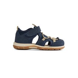Wheat Leder-Halbsandalen "Mingi" in Dunkelblau - 55% | Gr&ouml;&szlig;e 30 | Kindersandalen
