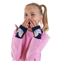 Denokids Fingerlose Handschuhe in Dunkelblau - 31% | Kinderhandschuhe