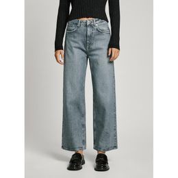 Pepe Jeans Damen Straight-Jeans &raquo;UHW &ndash; Ultra High Waist&laquo; mit hohem Bund grau 25, L&auml;nge 30
