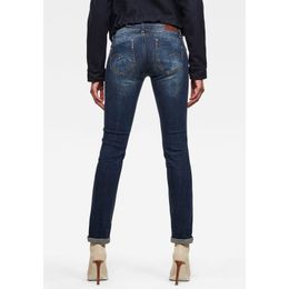 G-Star Raw G-Star Damen G-STAR Straight-Jeans &raquo;Midge&laquo; 5-Pocket-Design mit markanten Steppn&auml;hten blau 31, L&auml;nge 30