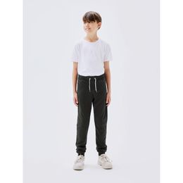 name it Jungen Trainingshose &raquo;NKMHONK BRU SWE PANT NOOS&laquo; gr&uuml;n 134, N-Gr