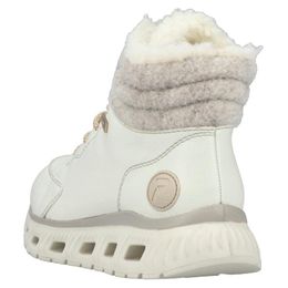 Rieker Sport Damen RIEKER Sport Winterboots mit gepolsterte Textilinnensohle dank MemoSoft wei&szlig; 38