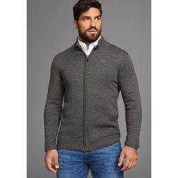 MAN'S WORLD Man's World Herren Strickjacke &raquo;neue Farben!&laquo; aus Baumwollmischung schwarz XL (56/58)