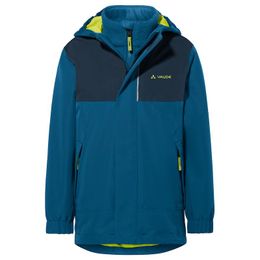 Vaude Damen Vaude 3-in-1-Funktionsjacke &raquo;KIDS CAPREA 3IN1 JACKET&laquo; 2 Stk. tlg. Wasserdicht blau 98