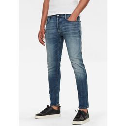 G-Star Raw G-Star Herren G-STAR Slim-fit-Jeans &raquo;3301 Slim&laquo; mit toller Waschung und Elasthan blau 30, L&auml;nge 32