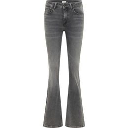 Mustang Damen Mustang Bootcut-Jeans &raquo;Damen Style Shelby Slim Boot&laquo; 30, L&auml;nge 30