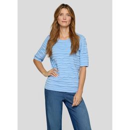 Rabe Damen T-Shirt mit Struktur Muster 46