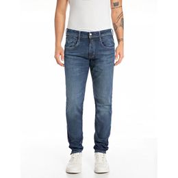Replay Herren Slim-fit-Jeans &raquo;Anbass&laquo; blau 32, L&auml;nge 34