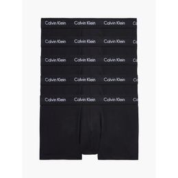 Calvin Klein Underwear Herren Trunk &raquo;LOW RISE TRUNK 5PK&laquo; Packung, 5er-Pack, mit Logo-Elastikbund (5 St&uuml;ck) schwarz L (52)