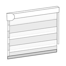 K-home Doppelrollo &raquo;Maringa Klemmfix&laquo; Lichtschutz ohne Bohren in verschiedenen Gr&ouml;&szlig;en und 11 Farben erh&auml;ltlich blau Polyester