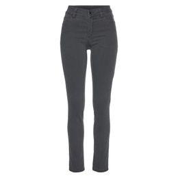 Wonderjeans Damen wonderjeans Slim-fit-Jeans &raquo;Classic&laquo; Klassischer gerader Schnitt grau 36, L&auml;nge 30