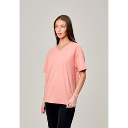 Bench. Damen V-Shirt &raquo;HAIZEL&laquo; rot 36