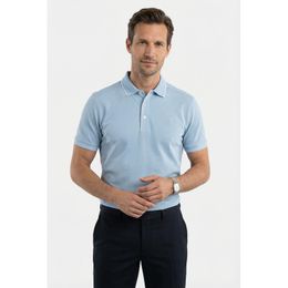 OLYMP Herren OLYMP Poloshirt &raquo;OLYMP Wirk Casual - Polo&laquo; blau S