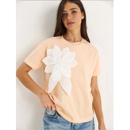 Bianco Lucci Shirt female Orange size M