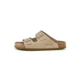 billowy Leder-Pantoletten in Beige - 49% | Gr&ouml;&szlig;e 42 | Herren-hausschuhe