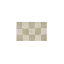 OYOY living design Baumwoll-Teppich ''Chess'' in Creme/ Beige - (L)80 x (B)48 cm - 51% |