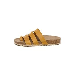 billowy Leder-Zehentrenner in Gelb - 54% | Gr&ouml;&szlig;e 40 | Damen-sandalen