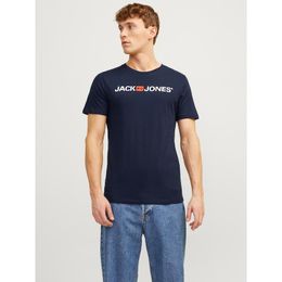 Jack & Jones Jack & Jones Herren T-Shirt &raquo;CORP LOGO TEE&laquo; blau XS
