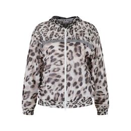 Sportalm Kitzb&uuml;hel Damen Sweatjacke mit Animalprint 34