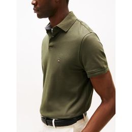 Tommy Hilfiger Herren Poloshirt &raquo;1985 REGULAR POLO&laquo; aus Piqu&eacute; gr&uuml;n M