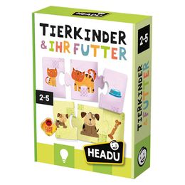 Headu Lernspiel "Tierkinder & ihr Futter" - ab 2 Jahren - 16% | Experimentieren-spielzeug