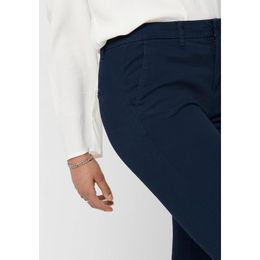Only Damen Only Chinohose &raquo;ONLPARIS REG CHINO PANT&laquo; gepflegte Hose mit schmaler Beinform blau 40, L&auml;nge 30