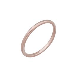 CAI Ca&iuml; Damen CA&Iuml; Fingerring &raquo;925 Silber ros&eacute; vergoldet Basic Stacking&laquo; rot
