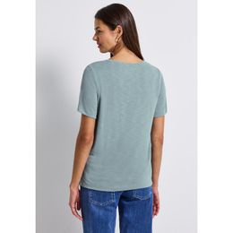 Street One Damen Street One T-Shirt mit Wording und Schmucksteinen 40