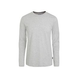 Jockey Herren Langarmshirt &raquo;American T-Shirt&laquo; lockere Passform, lange &Auml;rmel, Cotton, weich grau M