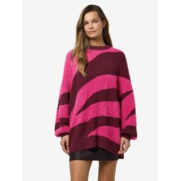 Noisy may Pullover "Bilar" in Bordeaux/ Pink - 37% | Gr&ouml;&szlig;e XS | Damen-pullover-cardigans