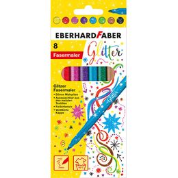 Eberhard Faber Glitzer-Fasermaler - 8 St&uuml;ck - 49% | Kinder-kreativspielzeug