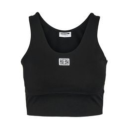 Noisy may Trainingstop "Carlie" in Schwarz - 40% | Gr&ouml;&szlig;e S | Damen-outdoor-tops-shirts