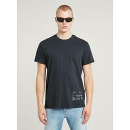 G-Star Raw G-Star Herren G-STAR T-Shirt &raquo;Shipping Graphic Overdyed T-Shirt&laquo; S