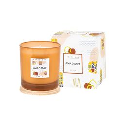 AVA & MAY AVA & MAY Duftkerze "Barcelona" in Hellbraun - 500 g - 52% | Kerzen-vasen