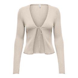 Only Damen Only Strickjacke &raquo;ONLMILA LS V-NECK CARDIGAN CC KNT&laquo; beige L (40)