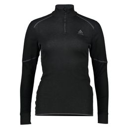 Odlo Funktionslongsleeve in Schwarz - 50% | Gr&ouml;&szlig;e S | Damen-outdoor-tops-shirts
