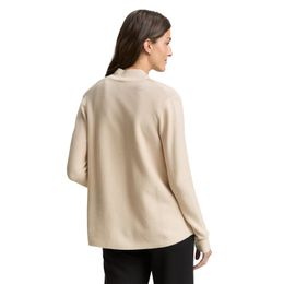 Tom Tailor Damen Tom Tailor Cardigan mit feiner Struktur beige XS
