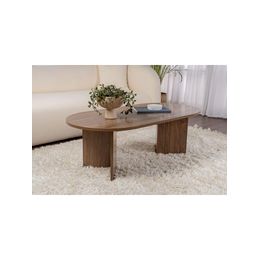 Evila Couchtisch ''Sable'' in Braun - (B)119 x (H)39,8 x (T)60 cm - 78% | Tische
