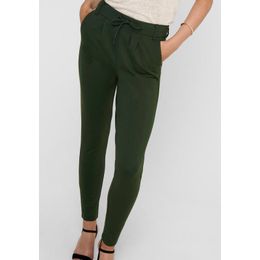 Only Damen Only Jogger Pants &raquo;ONLPOPTRASH &ndash; Joggerhose mit Tunnelzugbund und Stretch&laquo; casual, Milano Rib, regular fit, Viskosemischung gr&uuml;n M (38), 