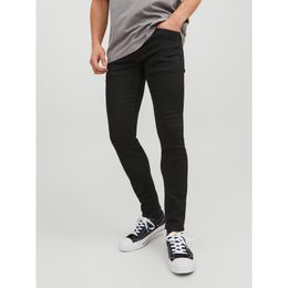 Jack & Jones Jack & Jones Herren Skinny-fit-Jeans &raquo;JJILIAM Skinny Jeans mit Used-Waschung f&uuml;r schlanke Silhouette&laquo; Abriebeffekte, modisch, skinny fit, 