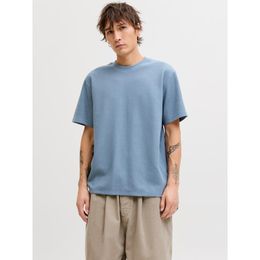 Jack & Jones Jack & Jones Herren Rundhalsshirt &raquo;JJEAUSTIN TEE SS NOOS&laquo; Materialmix, relaxed fit XL