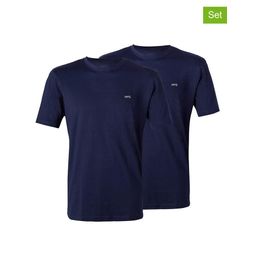 McGregor 2er-Set: Shirts in Dunkelblau - 49% | Gr&ouml;&szlig;e L | Herren-plussize