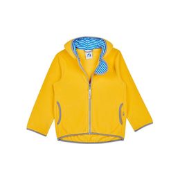 Finkid Fleecejacke "Paukku" in Gelb - 53% | Gr&ouml;&szlig;e 90/100 | Babyjacken
