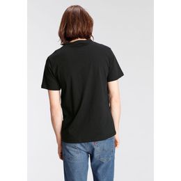 Levi's Levi's Damen T-Shirt &raquo;Batwing Logo Tee&laquo; mit Logo-Front-Print schwarz M