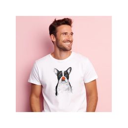 WOOOP Shirt "I ́m not your clown" in Wei&szlig; - 60% | Gr&ouml;&szlig;e XXL | Herren-plussize