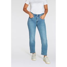 Levi's Levi's Damen Straight-Jeans &raquo;724 HIGH RISE STRAIGHT&laquo; blau 27, L&auml;nge 32