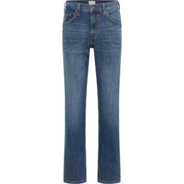 Mustang Herren Mustang Straight-Jeans &raquo;Style Big Sur Straight&laquo; blau 38, L&auml;nge 32